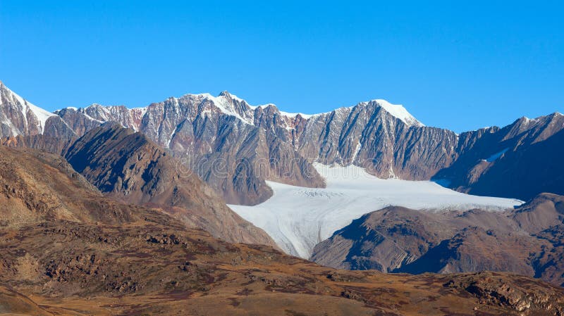 Glacier cirque stock image. Image of circus, erosion - 66288587