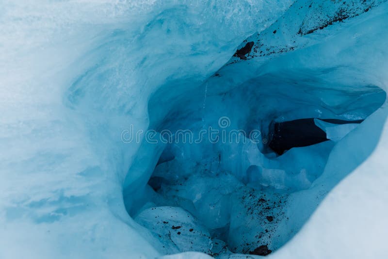 Glacier Close Up. Ice in Mountains. Ice Textures of Glacier Stock Image ...