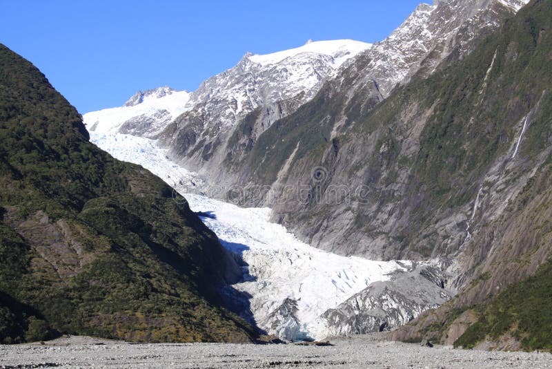 Glacier formation stock image. Image of trek, galcier - 9831417