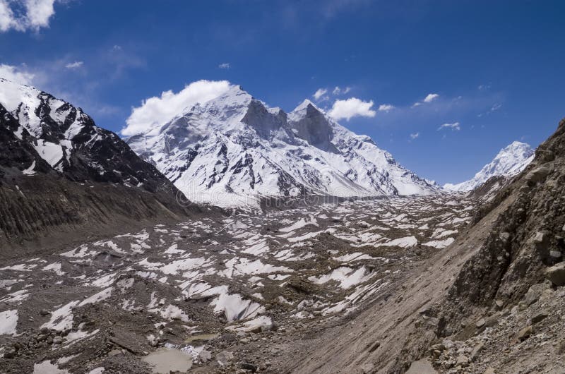 Glacier Gangotri, India stock image. Image of beautiful - 1132481