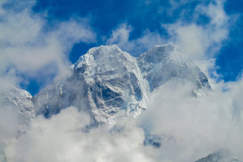 Glacier Ice in Himalaya Mountains Stock Photo - Image of journey ...
