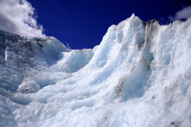Glacier ice wall stock image. Image of island, color - 10933407