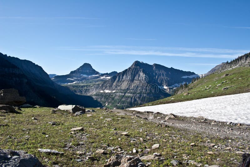 Scree and Rock Boulders Along the Cascade Canyon Trail in Grand Teton ...