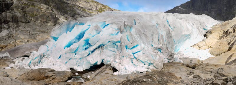 Glacier Norway stock image. Image of island, view, north - 63395603