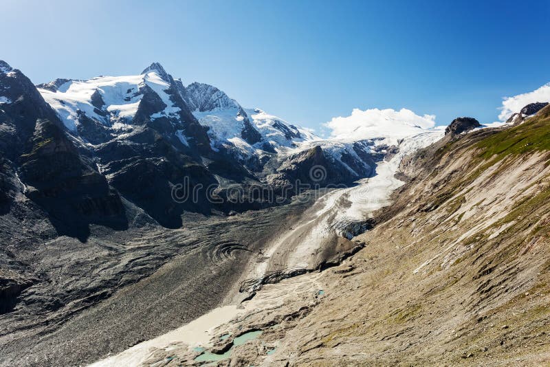 Glacier Pasterze, Austria, Grossglockner Stock Image - Image of ...