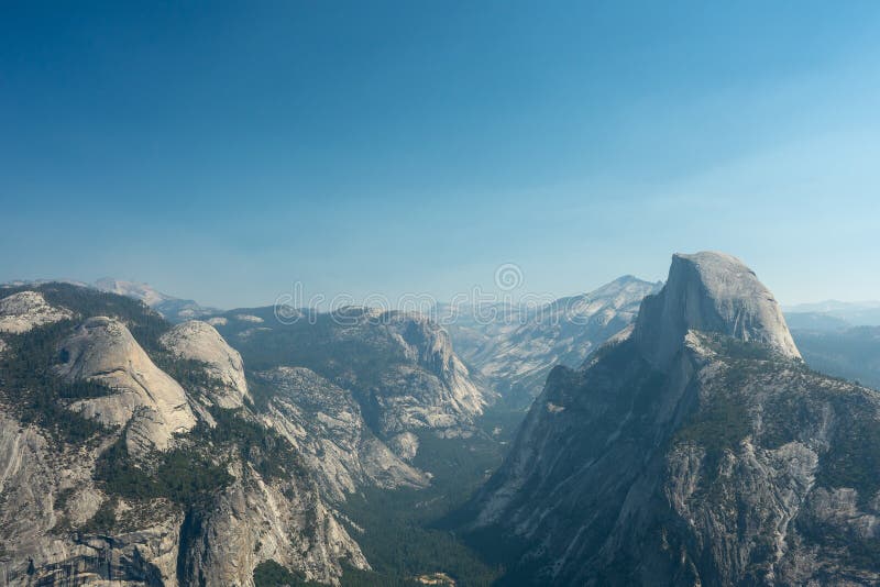 Glacier Point in Yosemite stock photo. Image of landscape - 228679782
