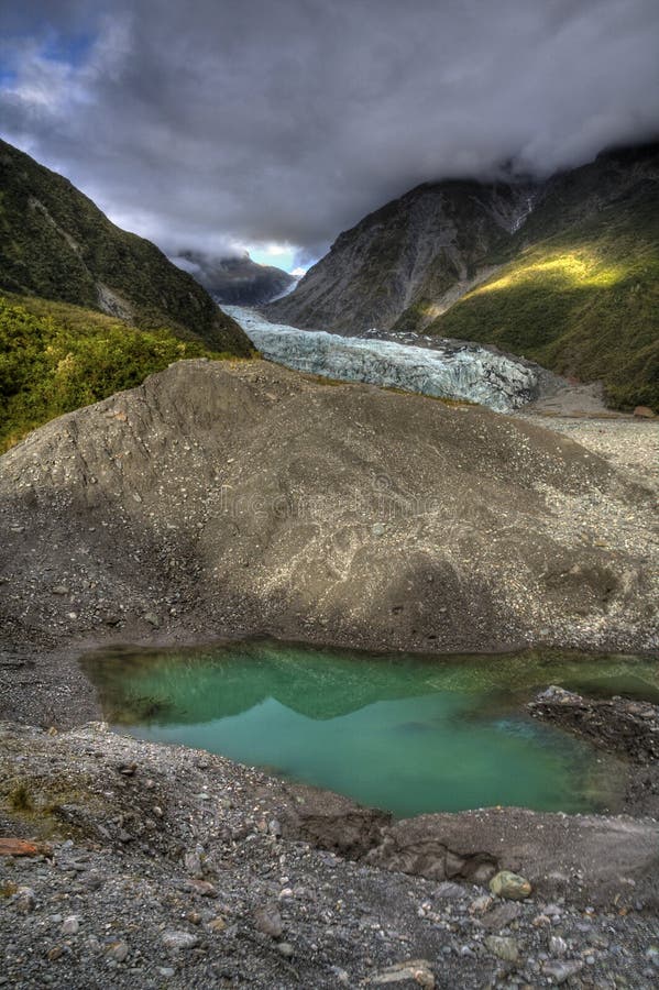Glacier Pool stock photo. Image of tropical, water, travel - 12593978