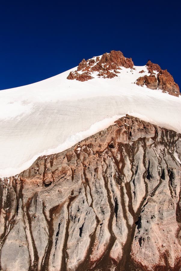 Glacier and scree stock photo. Image of batholith, araordf - 48926344
