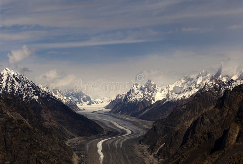 Karakorum and Himalayan Range of Gilgit Baltistan Pakistan Stock Photo ...