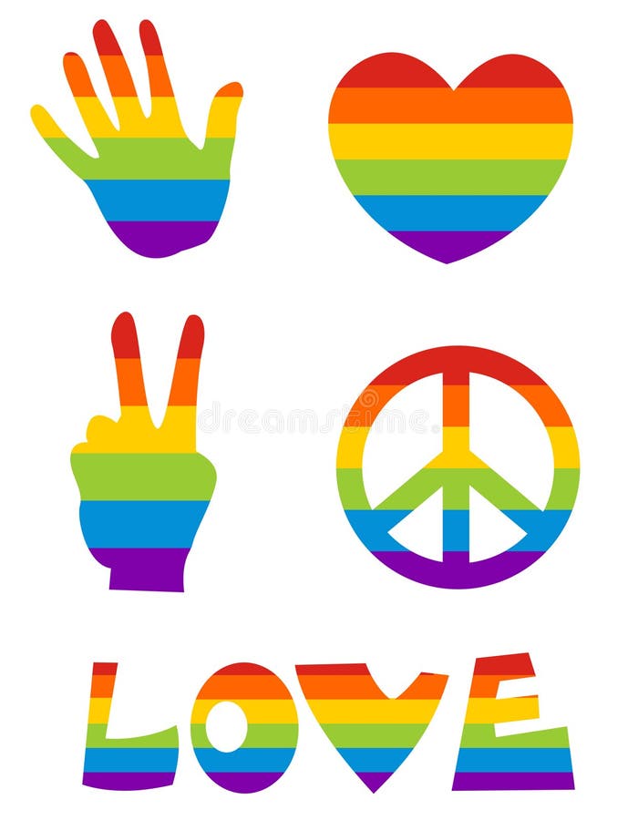 Glada pictogrammes vektor illustrationer. Illustration av förälskelse ...