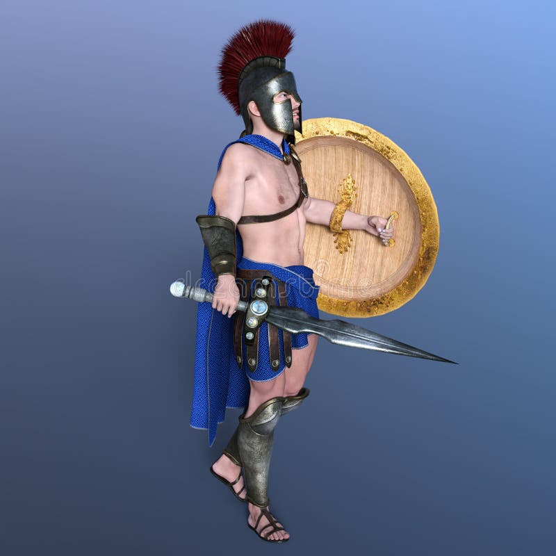 Gladiator stock illustration. Illustration of gladiator - 67399277