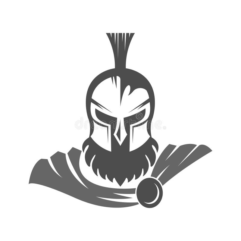 Gladiator logo icon design stock vector. Illustration of fighter ...