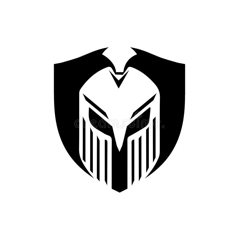 Gladiator Mask , Spartan Helmet Logo Template Vector Icon Design Stock ...