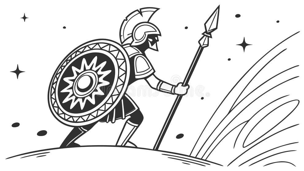 Ancient Warrior Strength Stock Illustrations – 11,552 Ancient Warrior ...