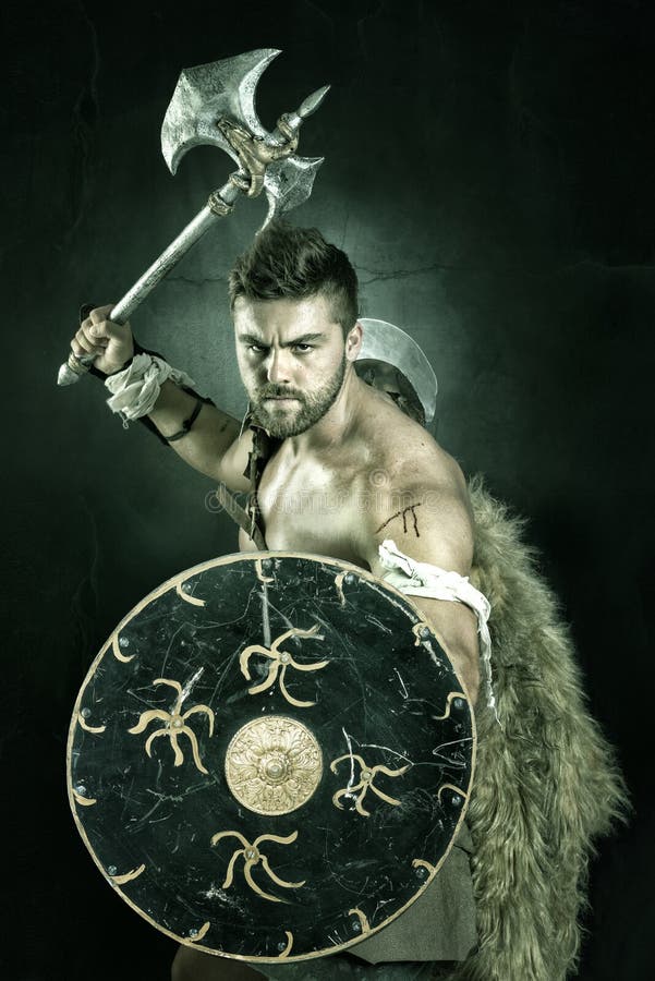 Gladiator/Warrior stock image. Image of protector, male - 77660297