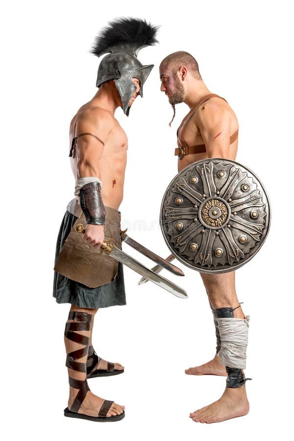 Gladiators stock image. Image of history, muscle, power - 61598705