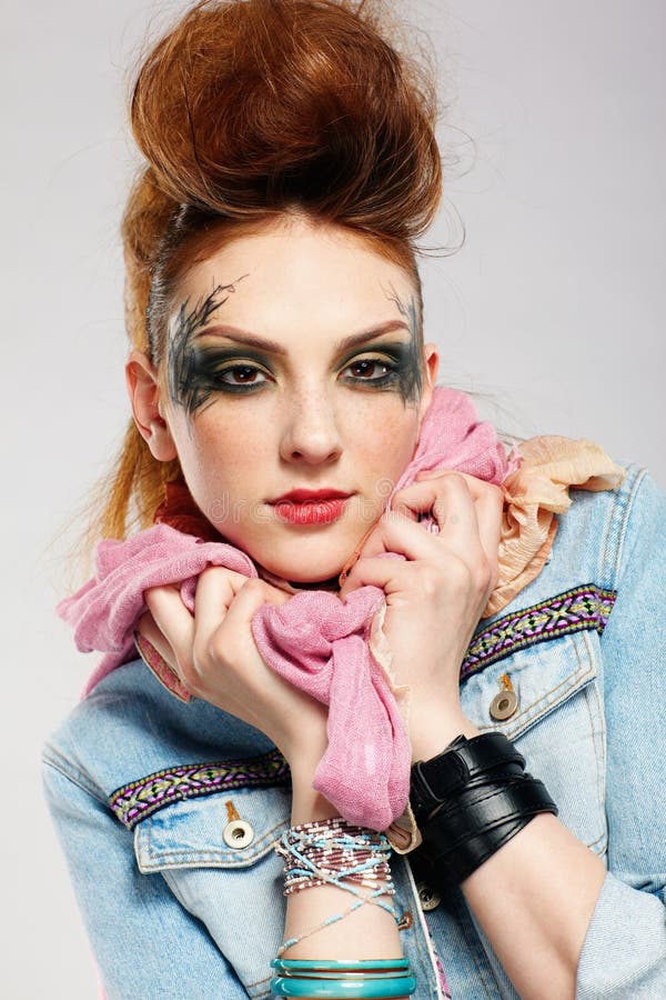 Glam Punk Makeup