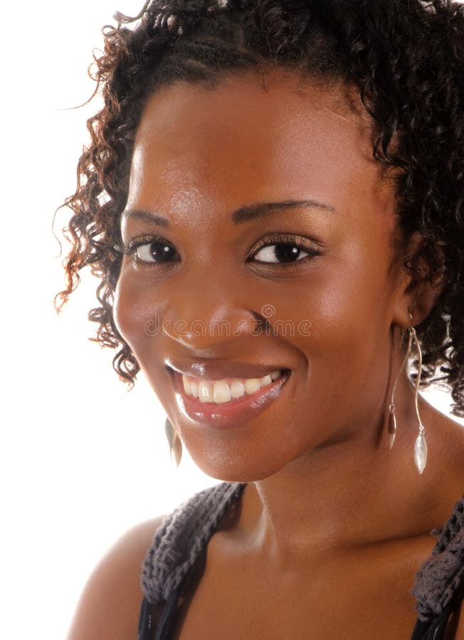 Beautiful Woman with Braids Headshot Stock Image - Image of face ...