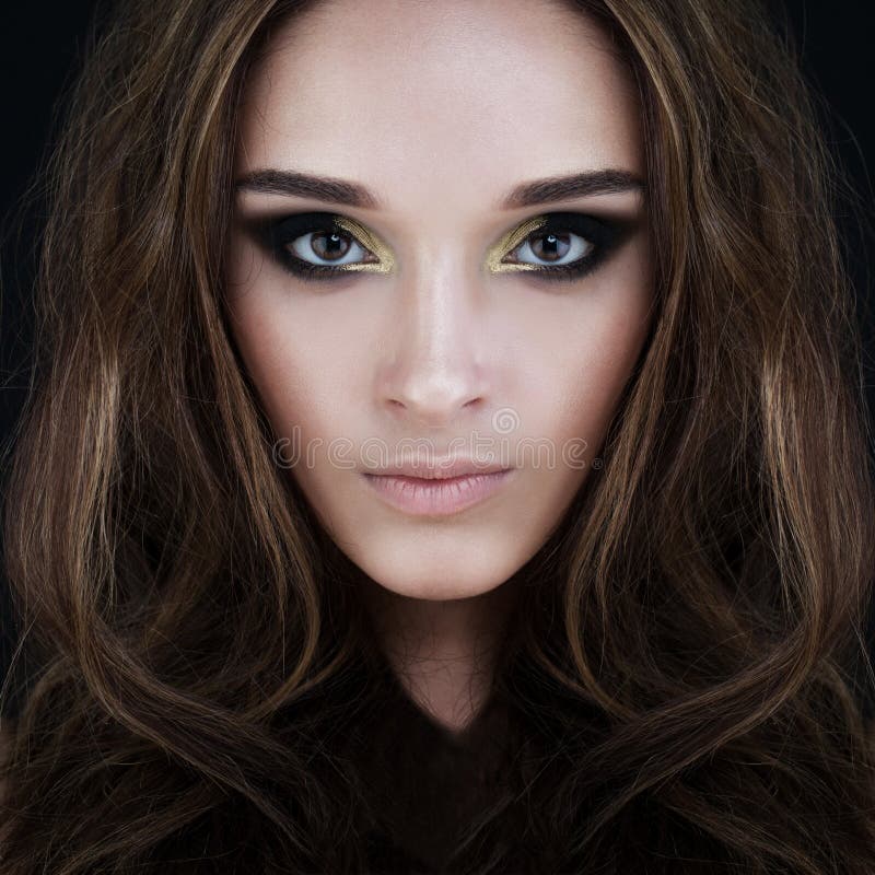 Glamorous Beauty. Perfect Face Stock Photo - Image of face, beautiful ...