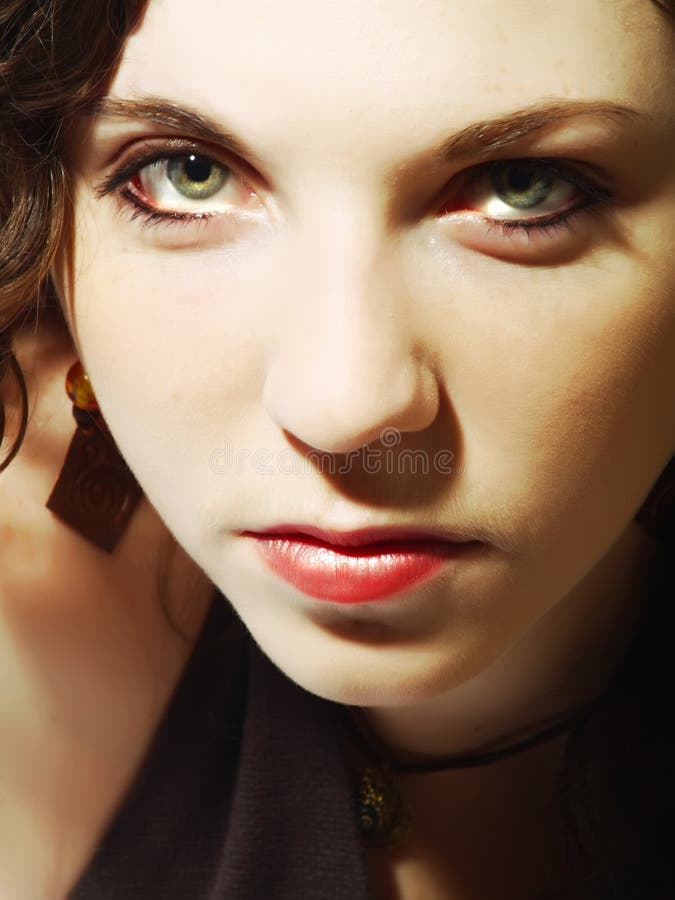 Glamorous look stock photo. Image of friendly, appearance - 5001796