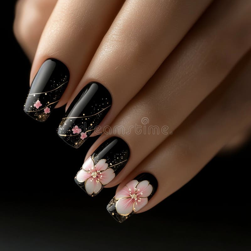 Glamorous Translucent Pink Nails are Showcased in this Stunning Luxury ...