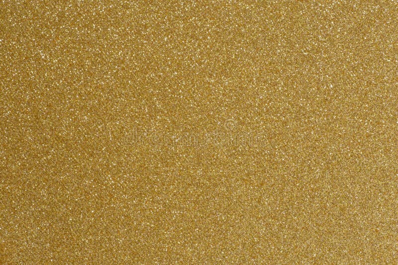 Glamour Backdrop: Close Up of Golden Color Glitter Texture Stock Image ...