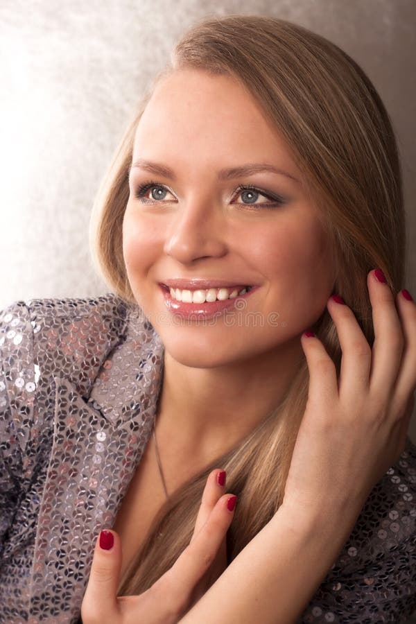 Glamour girl stock image. Image of glamour, girl, sensuality - 17869621