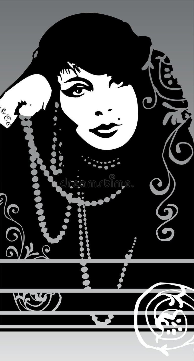 Girl Glamour Graphic Stock Illustrations – 69,694 Girl Glamour Graphic ...