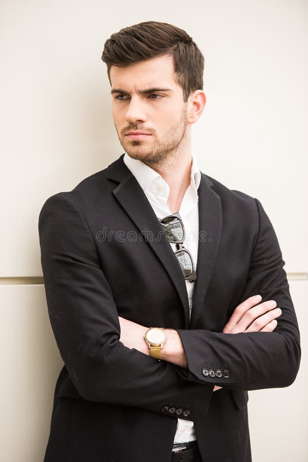 Glamour man stock image. Image of lifestyle, elegant - 50128981