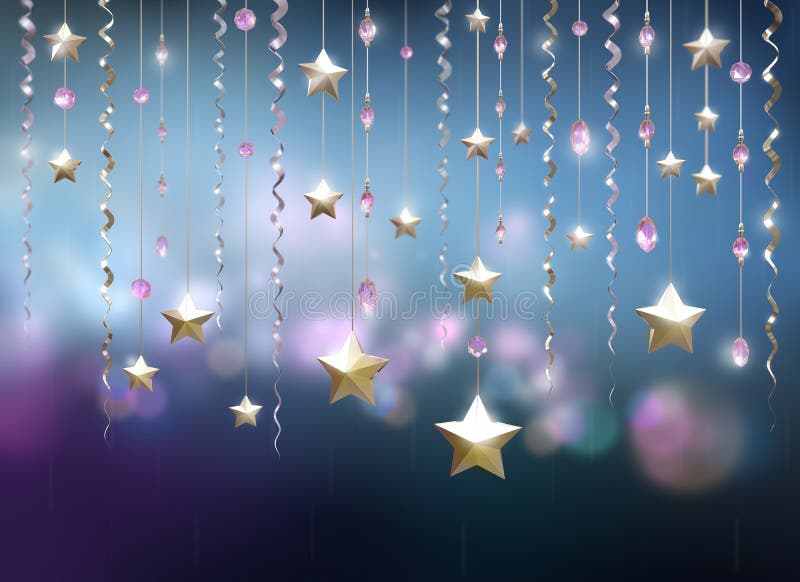 Glamour Party Abstract Background Stock Illustration - Illustration of ...