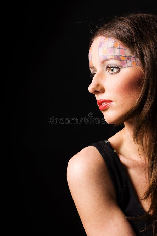 Glamour portrait stock image. Image of beautiful, cute - 15067681