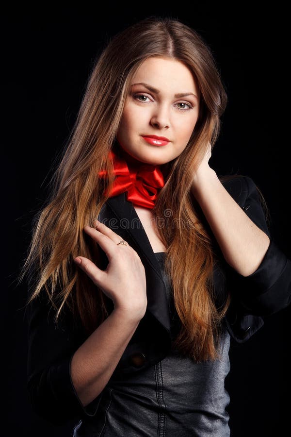 Glamour portrait stock image. Image of model, expression - 19113969