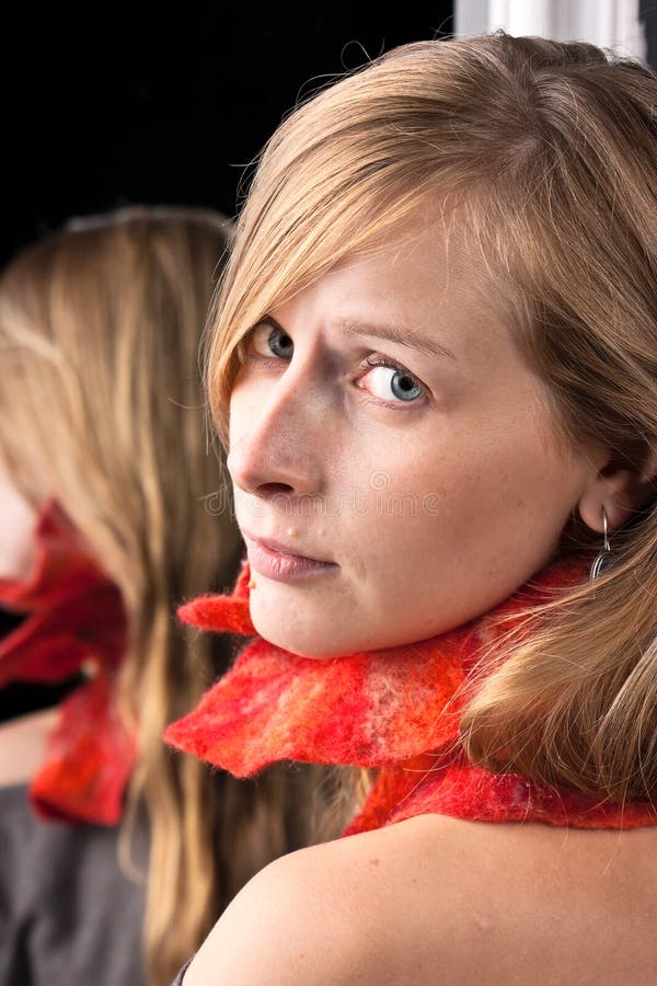 Glance back stock photo. Image of elegance, human, contemporary - 16272436