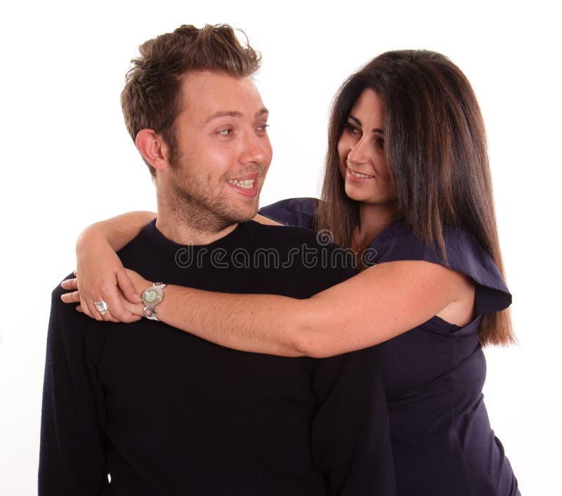 Glance exchange stock photo. Image of glance, heterosexual - 18676024