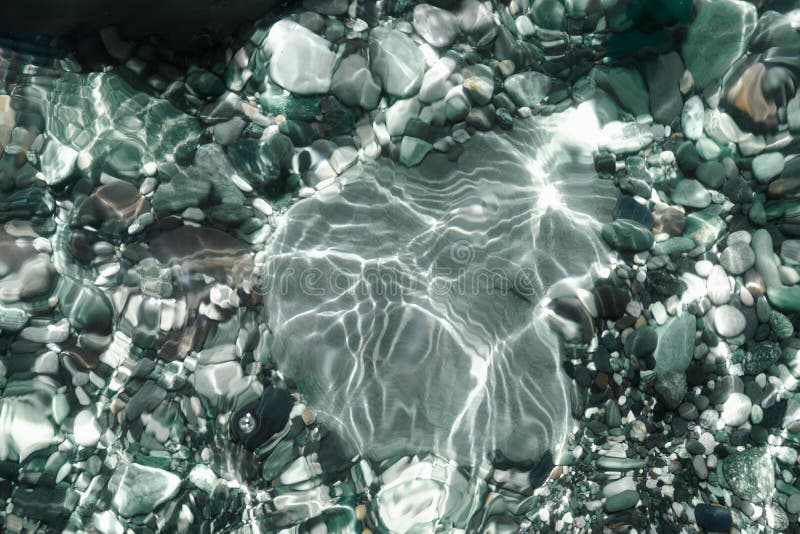 The Glare of Pure Sea Water in Nature. Stock Photo - Image of liquid ...