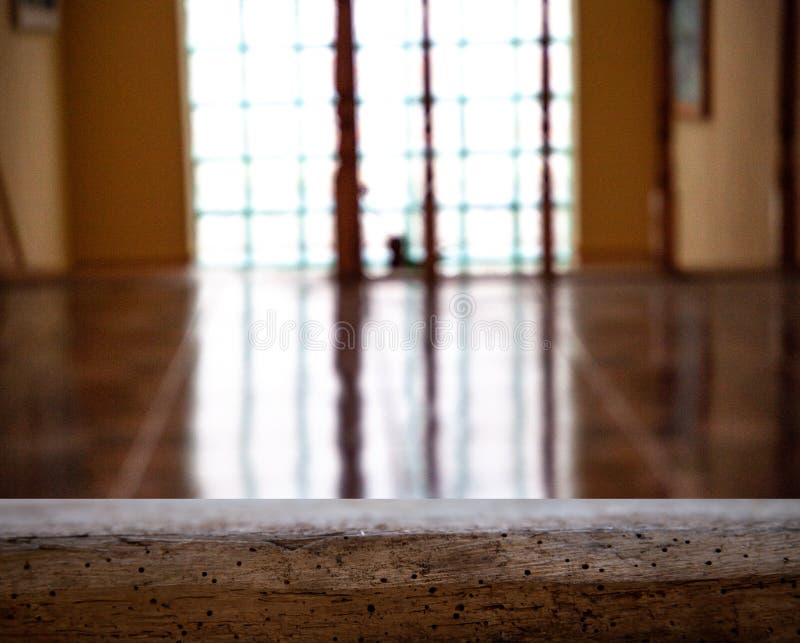 Glare Reflection Room Premises Cafe Restaurant Corridor Windows Stock ...