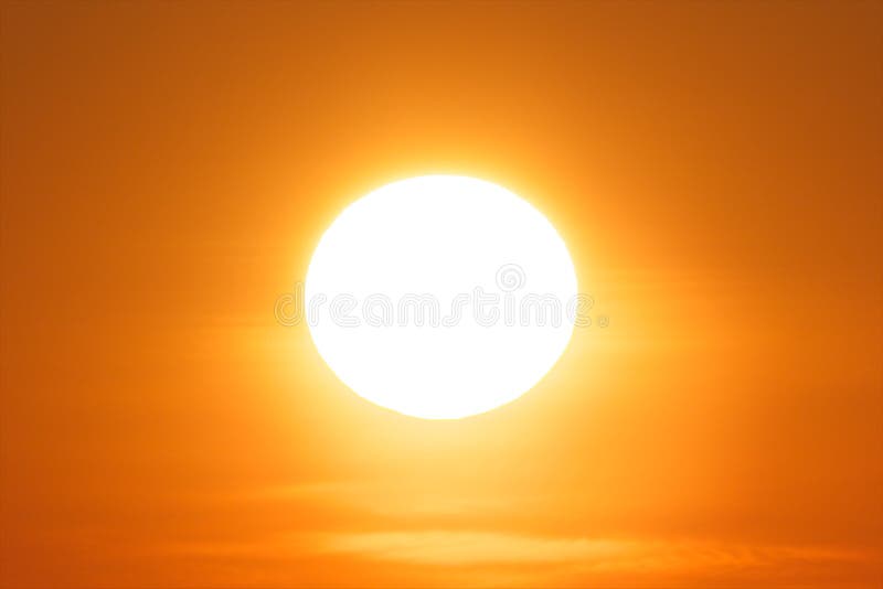 Glaring evening sun 1 stock image. Image of fiery, force - 30886315