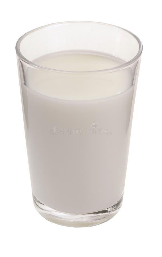 Glas Melk stock afbeelding. Afbeelding bestaande uit geïsoleerd - 3446451