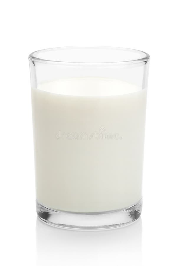 Ein Glas Milch. stockfoto. Bild von frisch, molkerei - 24278388
