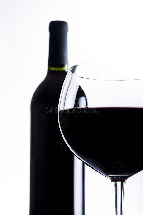 Weinglas stockfoto. Bild von schwarzes, flüssigkeit, getrennt - 27240456