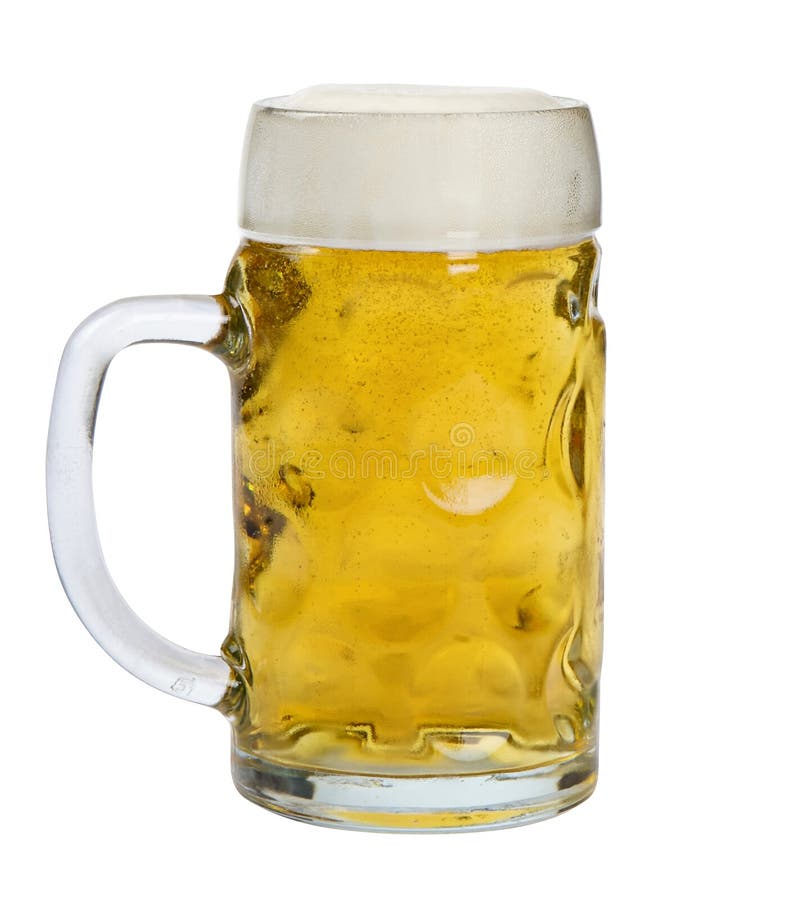 Glasbecher Lager-Bier stockbild. Bild von nahaufnahme - 8178907