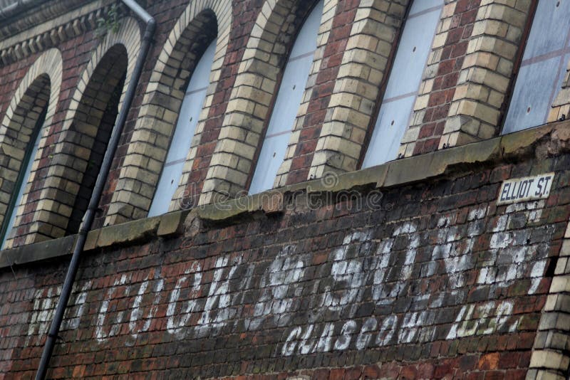 Glasgow editorial stock image. Image of street, abstract - 94018039