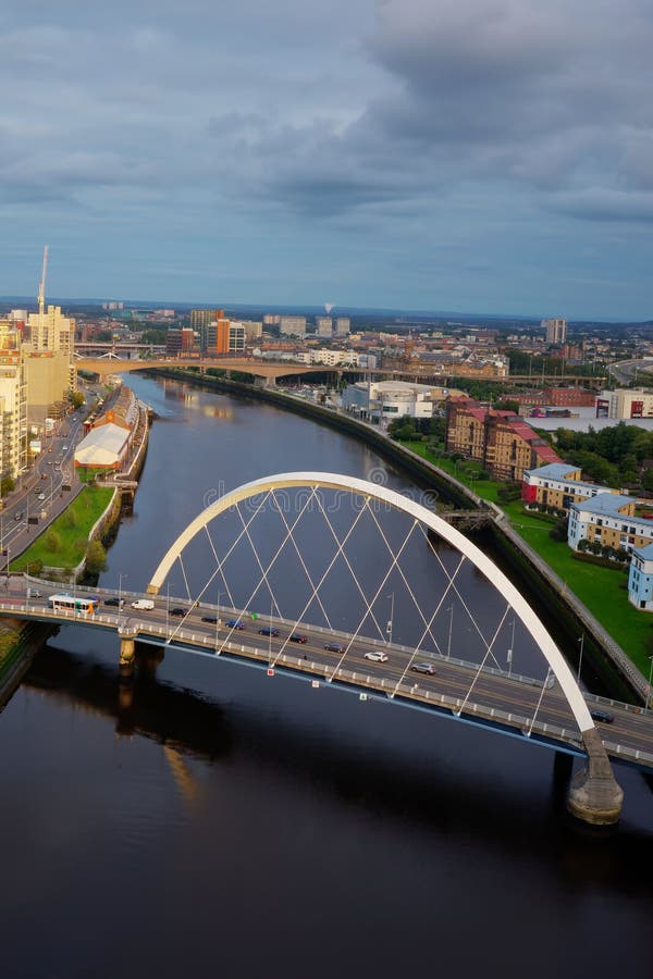 Glasgow Arc Bridge Over the River Clyde, less Formally Know As Squinty ...