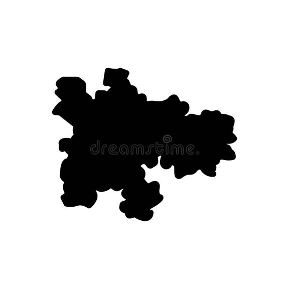 Black Solid Icon for Glasgow, Hull Shape and Country Stock Vector ...