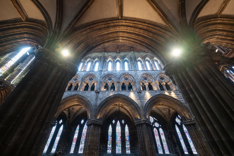 Glasgow Cathedral - UK stock photo. Image of attraction - 352391994