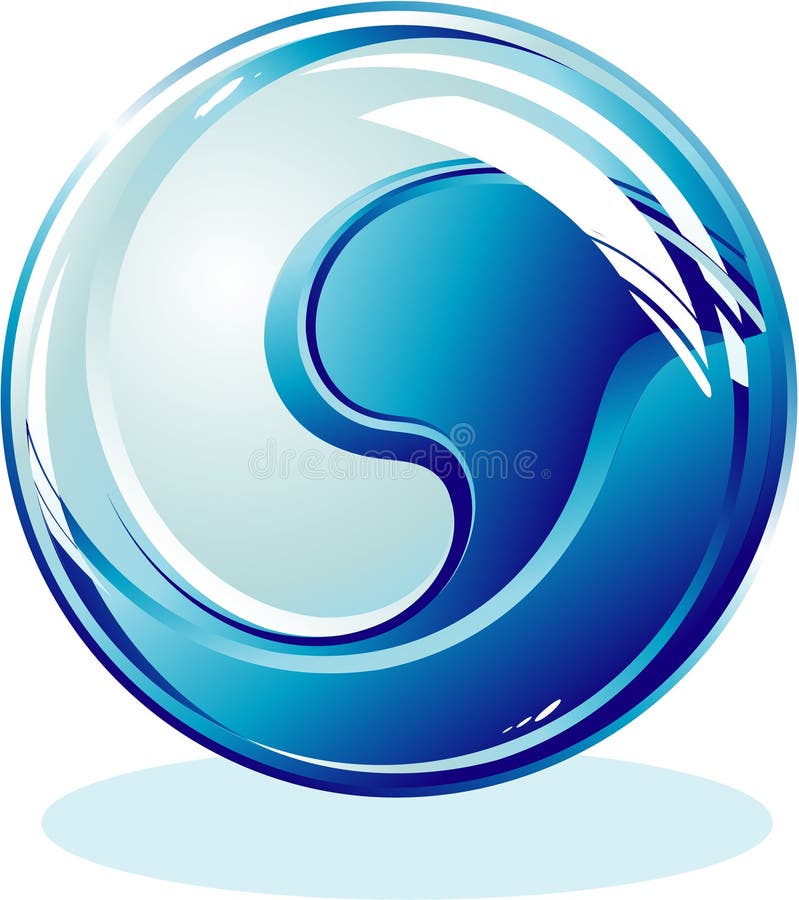 Rote Glaskugel vektor abbildung. Illustration von kunst - 7021156