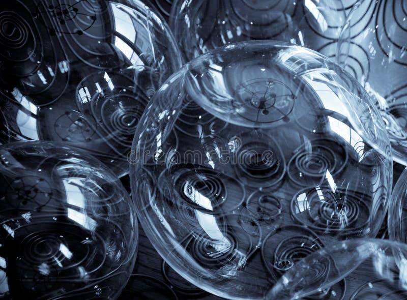 Curved glass abstract stock photo. Image of life, distortion - 2834770