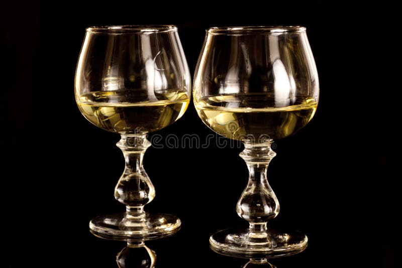 Glass and alcohol stock photo. Image of bottle, alcohol - 26934078