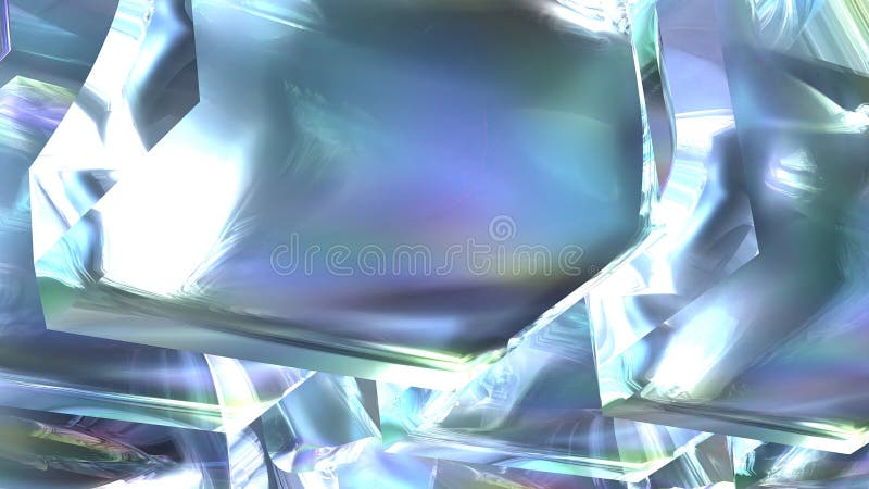 Glass Prism Refraction and Reflection Crystal Elegant Modern 3D ...