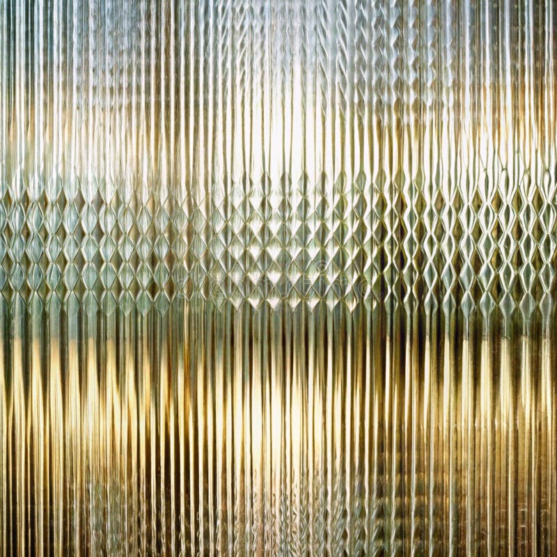 Glass Background with Reeded Pattern, Textured Surface Stock ...